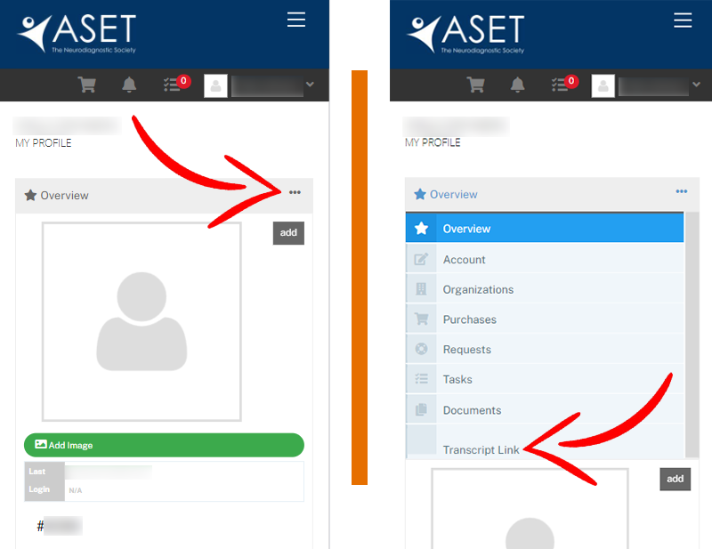 How To Access Your Transcript - ASET - The Neurodiagnostic Society